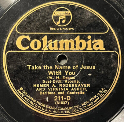 The Story Behind: Precious Name (Take the Name of Jesus with You)